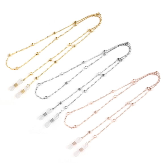 RIONIMA 2026 New 3Pcs Glasses Strap Unique Texture Kids Glasses Strap ...