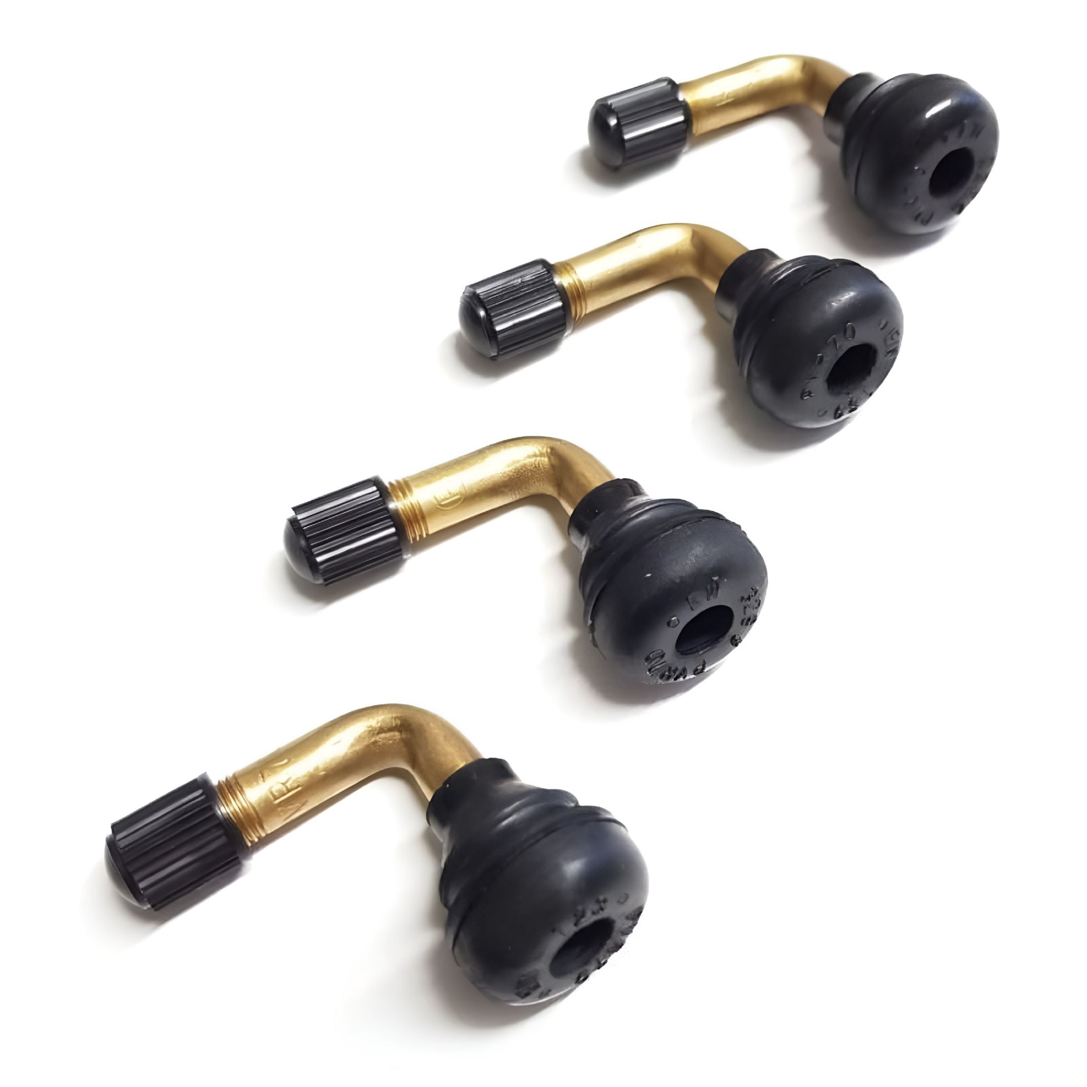 RIONIMA 2026 New 4X Bent Valve Stems Angled 90-Degree Metal Tire Wheel ...