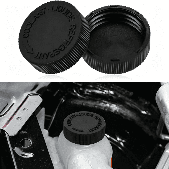 RIONIMA 2PCS Coolant Reservoir Cap, Radiator Reservoir Cap, Engine ...