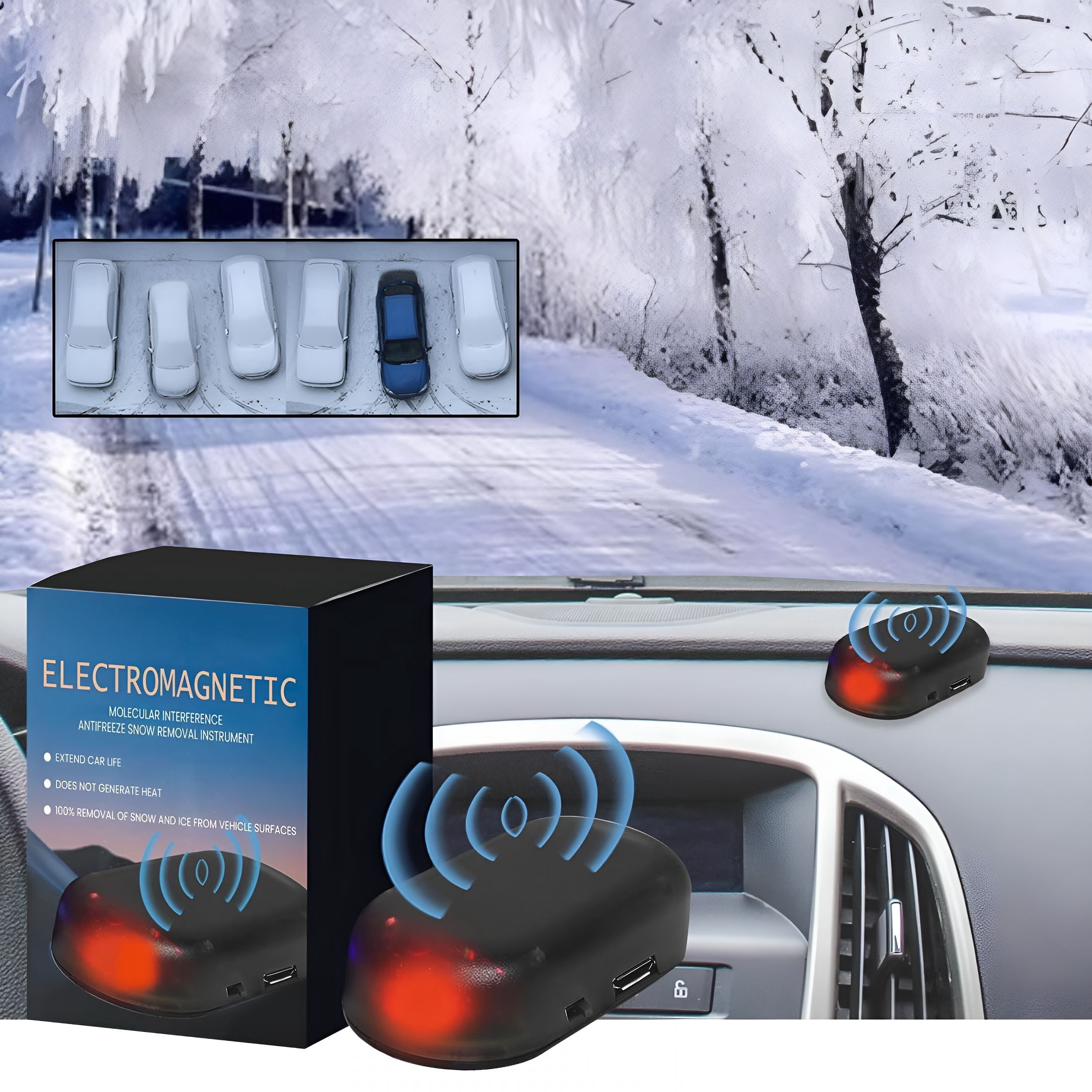 RIONIMA Electromagnetic Molecular Interference Antifreeze Snow Removal ...