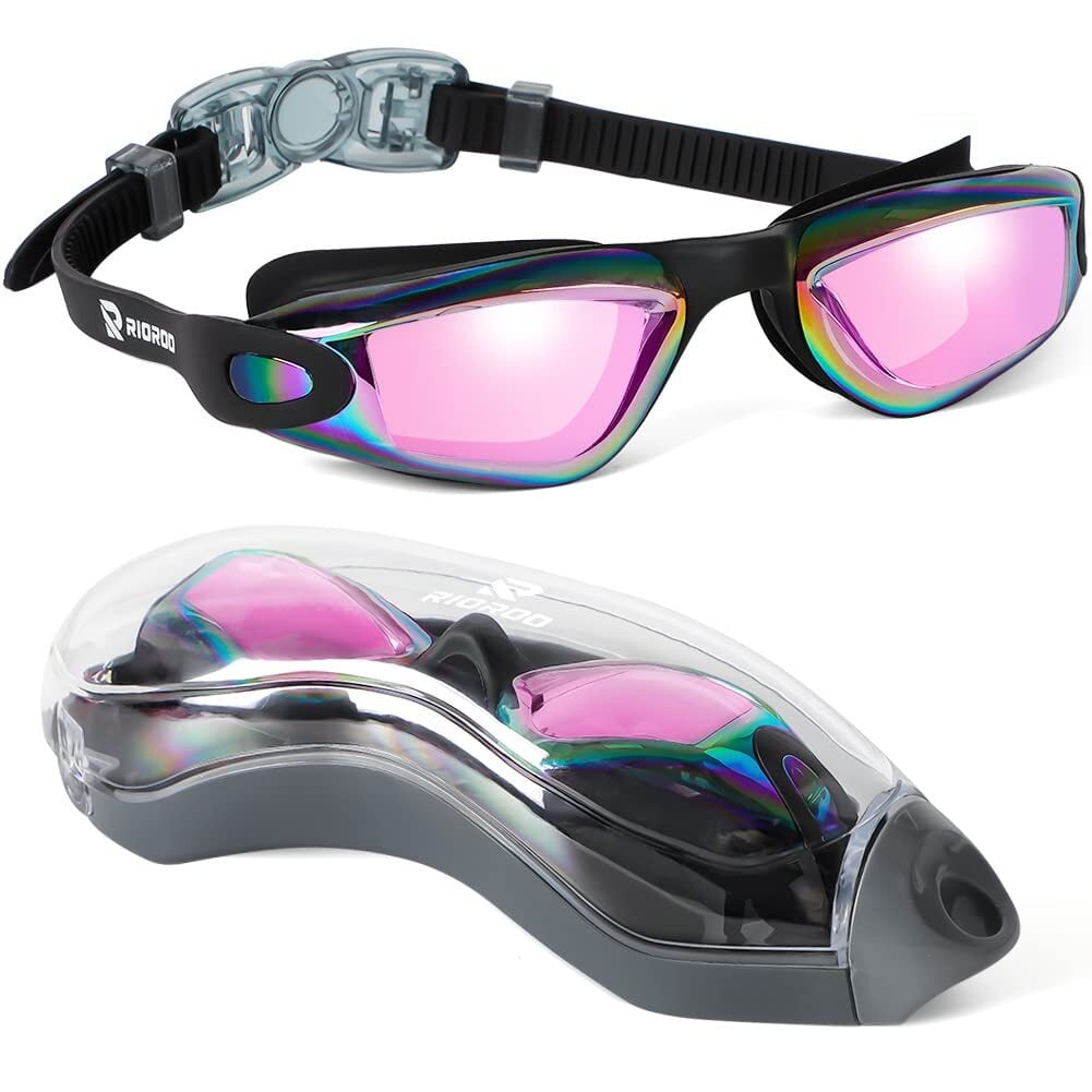 RIOROO Kids Swim Goggles,Swimming Goggles for kids 3-14 Toddler Boys ...
