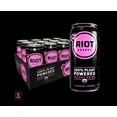 RIOT Energy Strawberry Lemonade, 100% Plant Powered Organic Energy ...