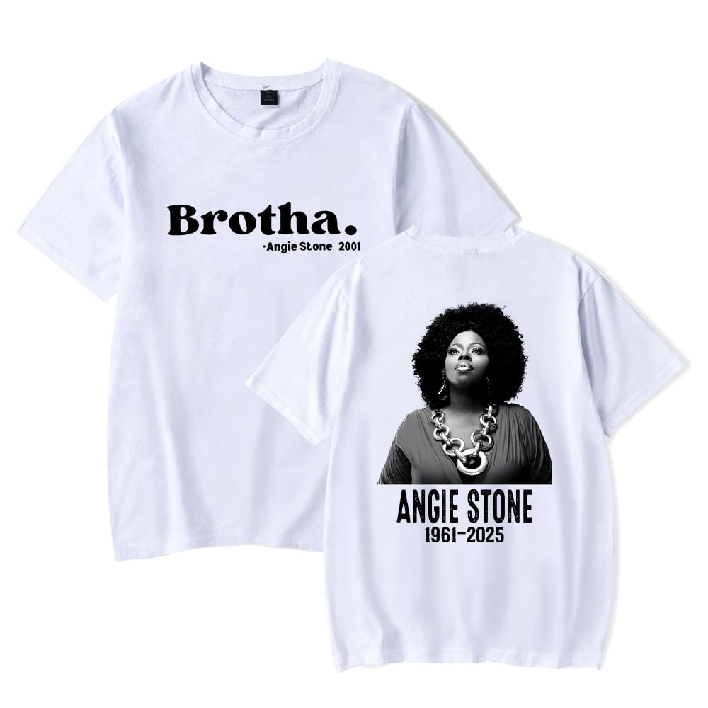 RIP Angie Stone Tribute tshirt Soul R&B Legend Memorial Tee crewneck ...