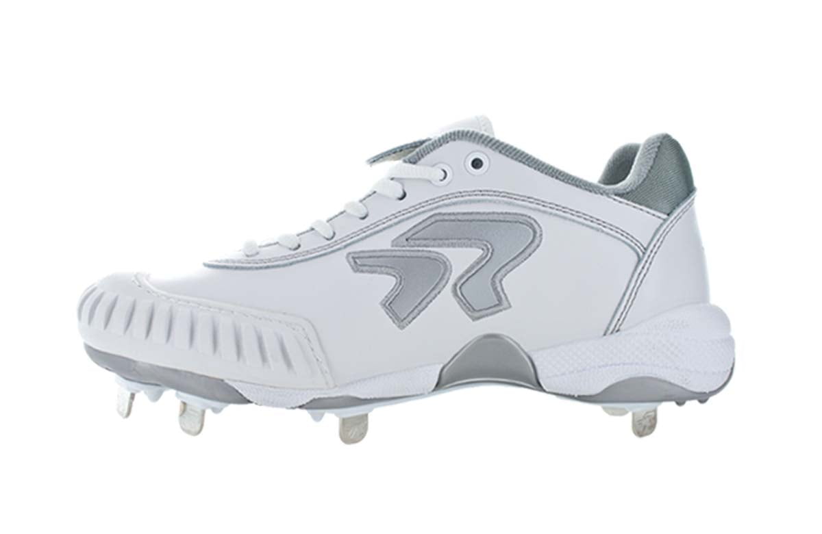 Ringor Dynasty II Women's Softball Spike with Pitchers Toe WHITE ...
