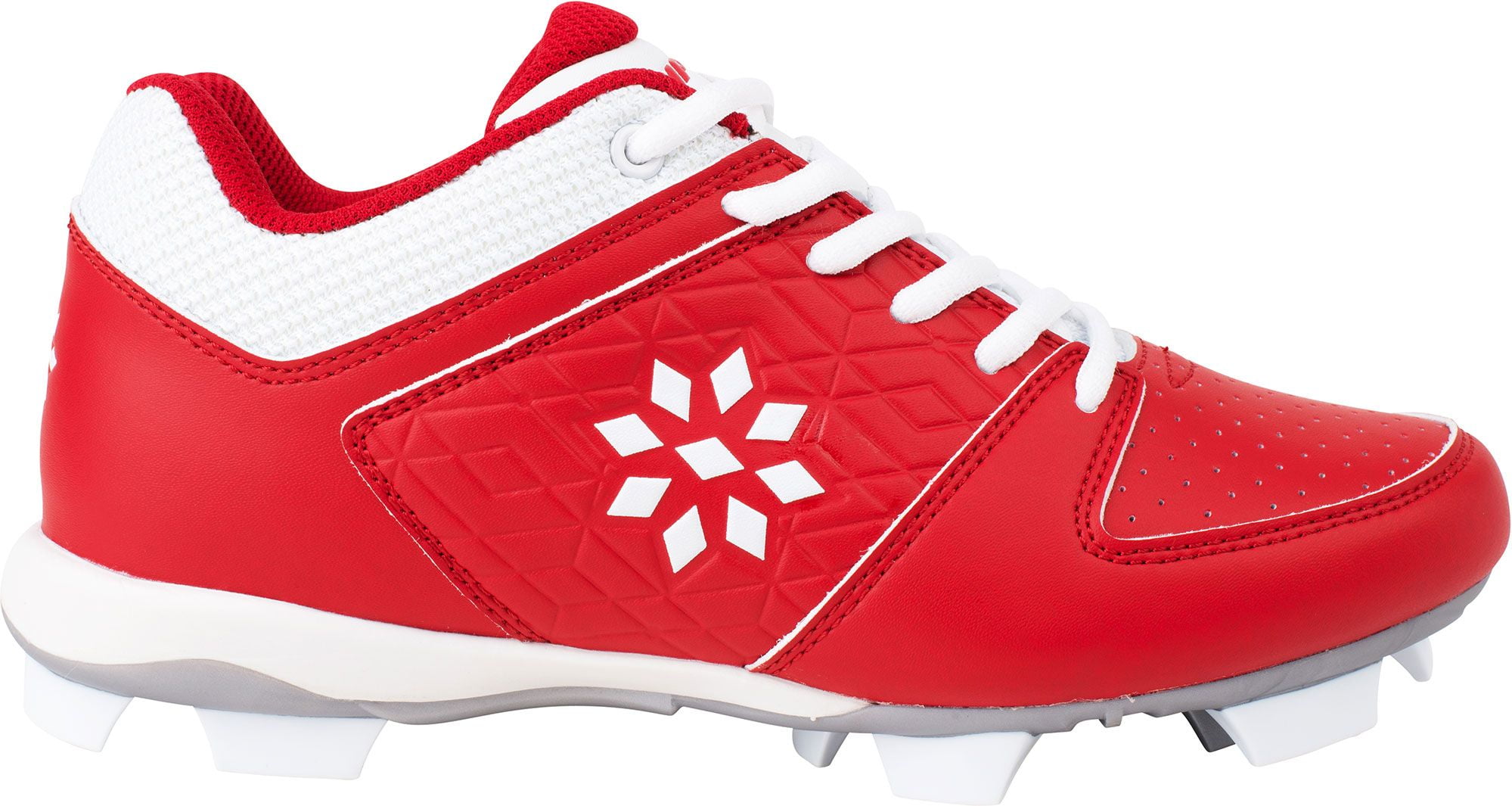RIP-IT Women's Diamond Softball Cleats (Red/White, 8 B US) - Walmart.com