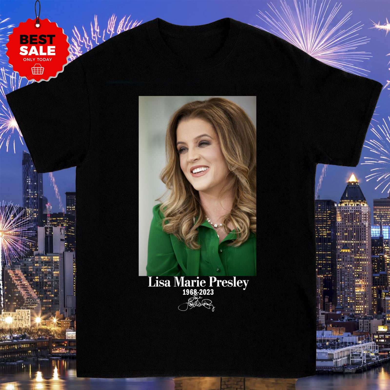 RIP Lisa Marie Presley 90s Lisa Marie Presley t shirt Cotton NL1680 ...