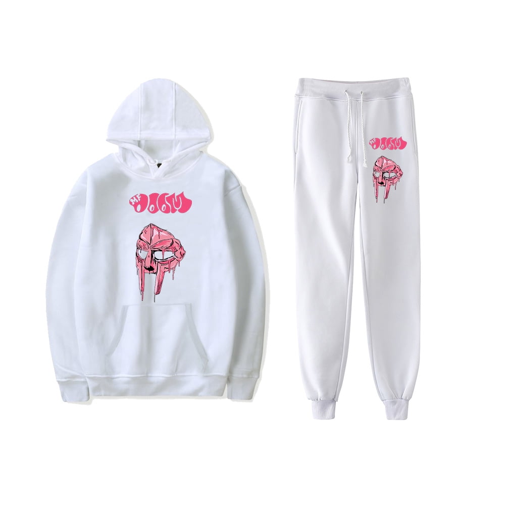 RIP MF DOOM Hoodies 2 Pieces Suits Winter Clothes Fashion Long Pant 2 ...