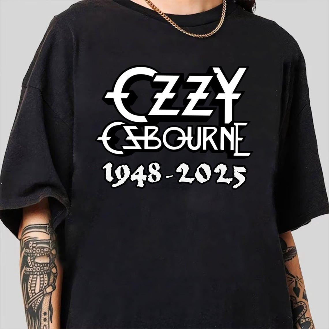 RIP Ozzy Osbourne Shirt. Tribute to Ozzy Graphic Crewneck. Mama, I'm ...