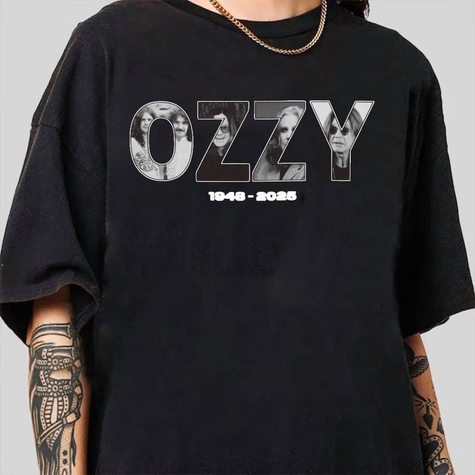 RIP Ozzy Osbourne Shirt. Tribute to Ozzy Graphic Crewneck. Mama, I'm ...