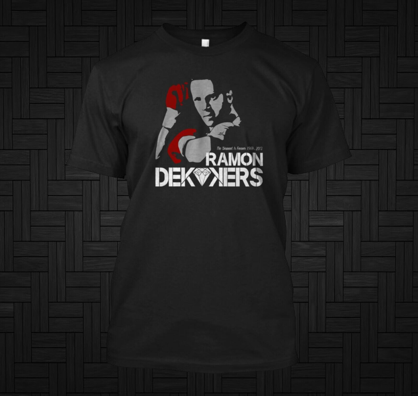 RIP RAMON DIAMOND DEKKERS DUTCH MUAY THAI CHAMPION - custom t-shirt tee ...
