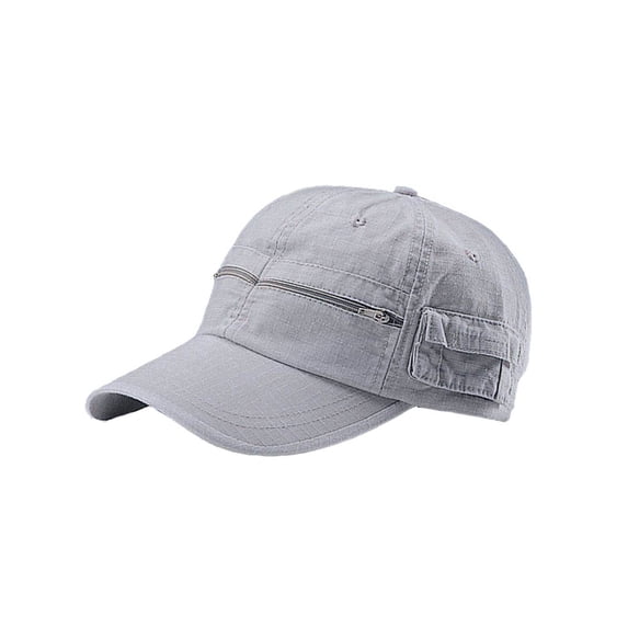 RIP-STOP FABRIC WASHED POCKET CAP - Putty - Walmart.com