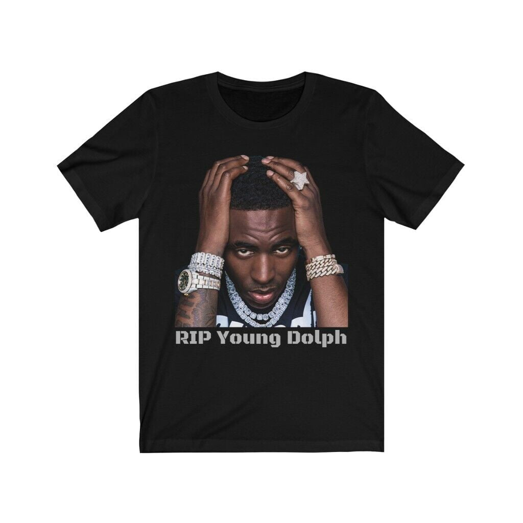 RIP Young Dolph Tee Shirt Hip Hop T-shirt Memphis PRE - Walmart.com
