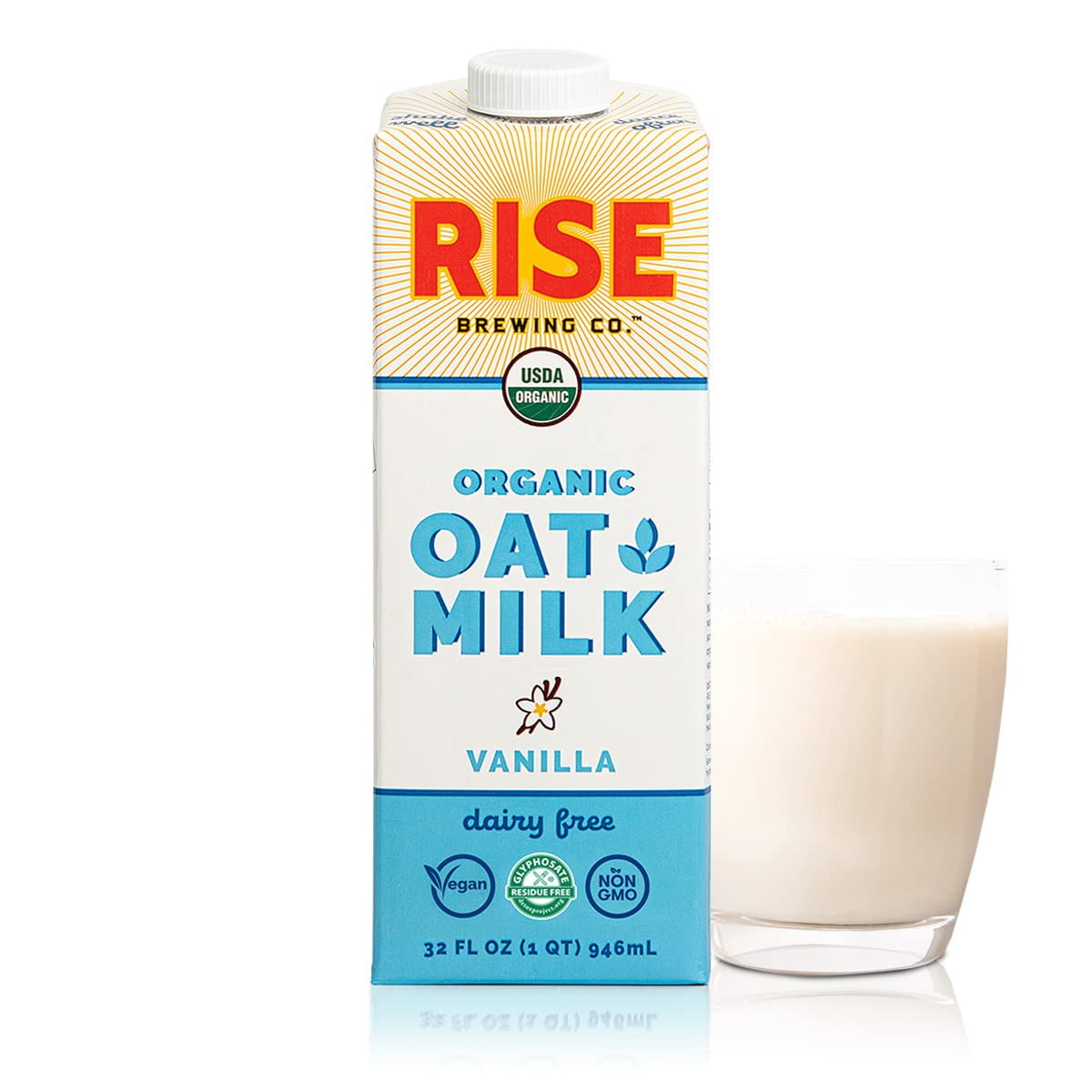 RISE Brewing Co. | Vanilla Oat Milk | USDA Organic & Non-GMO | Vegan ...