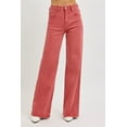 RISEN Full Size High Rise Tummy Control Wide Leg Jeans - Walmart.com