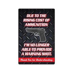 Gun Warning Signs