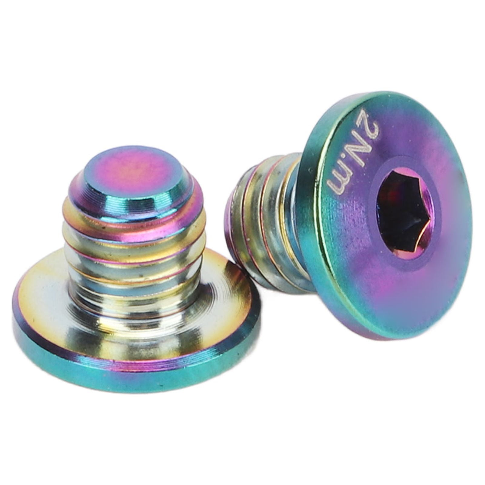 RISK Titanium Alloy Integral Oil Cylinder Lid Bolts Bicycle Brake Lever ...