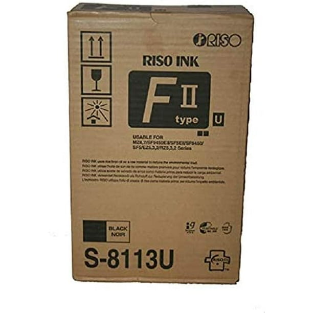 RISO Risograph S-4254 Black Ink (2 Ctgs/Ctn) Toner - Walmart Business Supplies