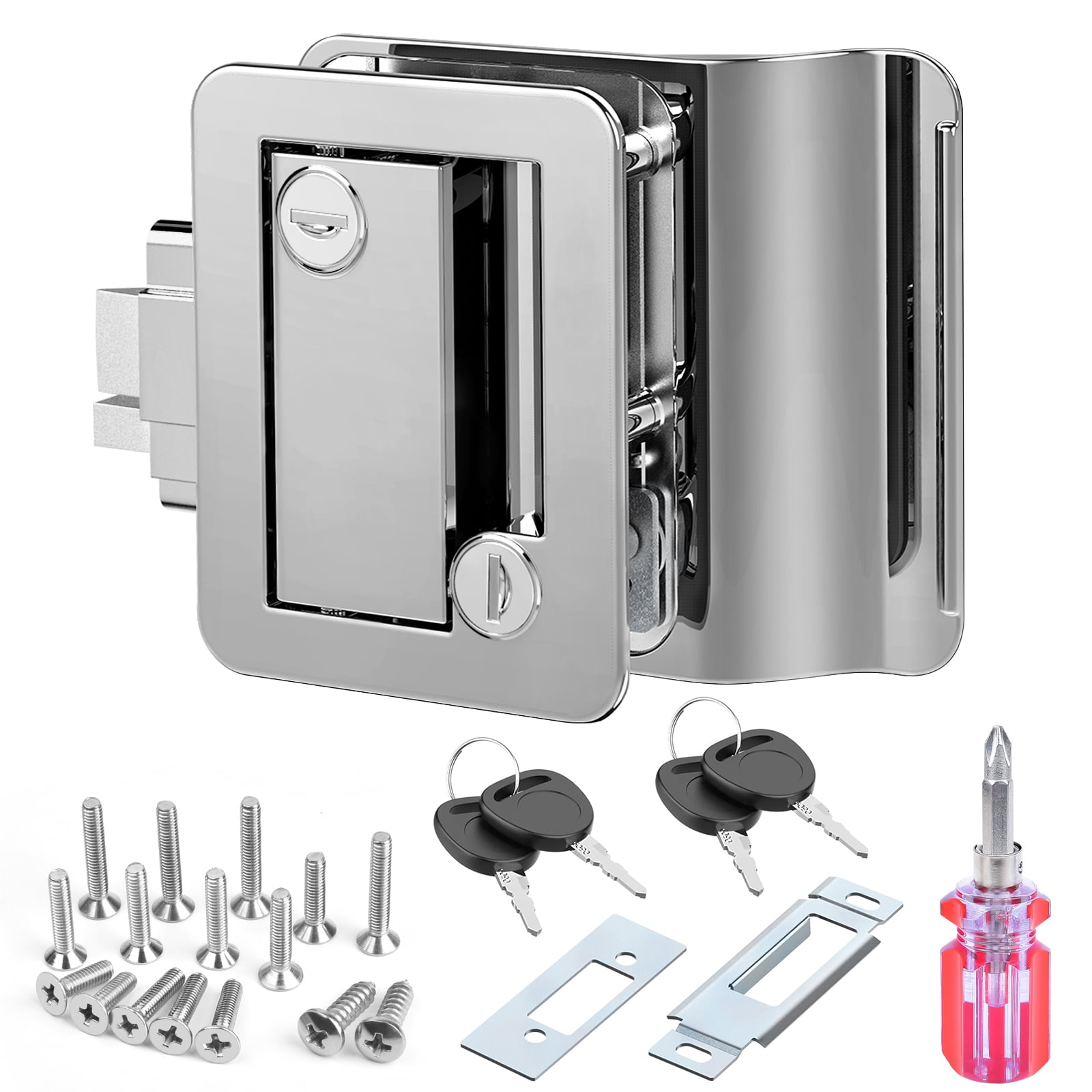 RISTOW Upgraded RV Door Lock with Deadbolt, Travel Trailer Lock for ...