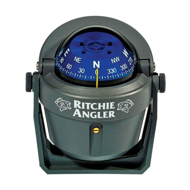 RITCHIE COMPASSES RA-91 Compass, Bracket Mount, 2.75" Dial, Grey ...