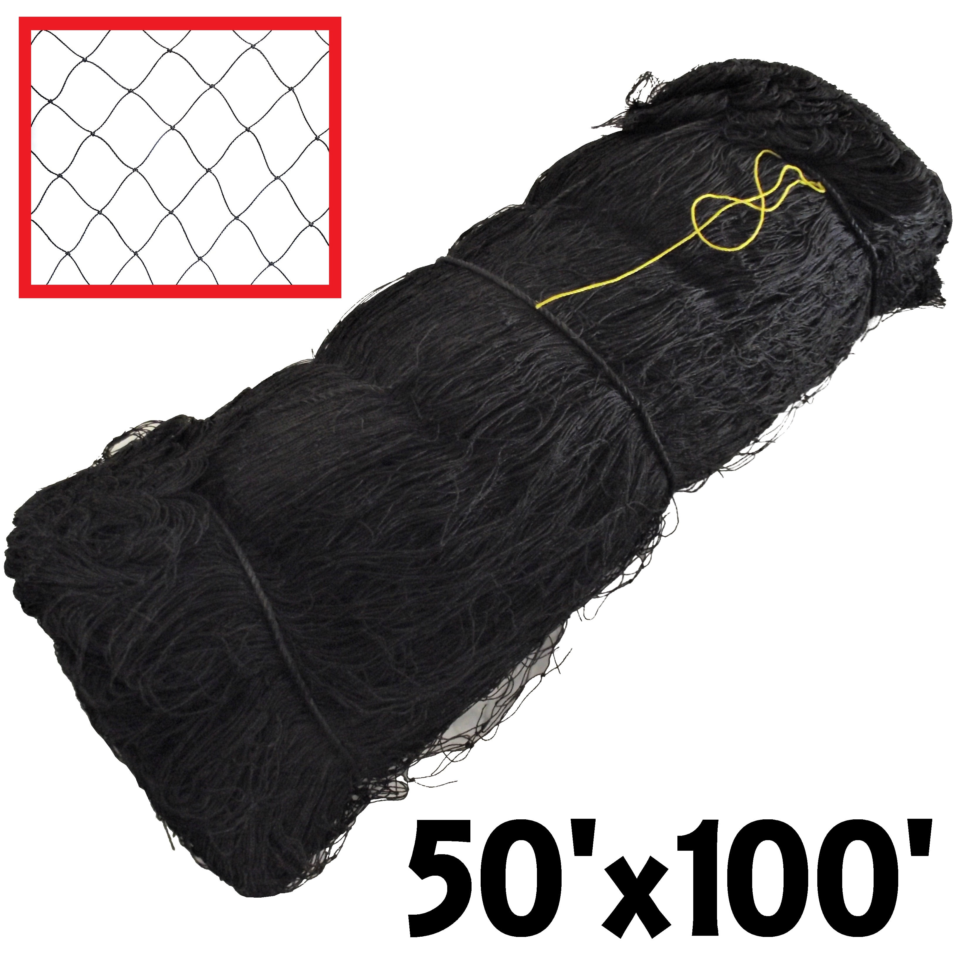 RITE FARM PRODUCT 50x100 POULTRY BIRD AVIARY NETTING GAME PEN NET ...