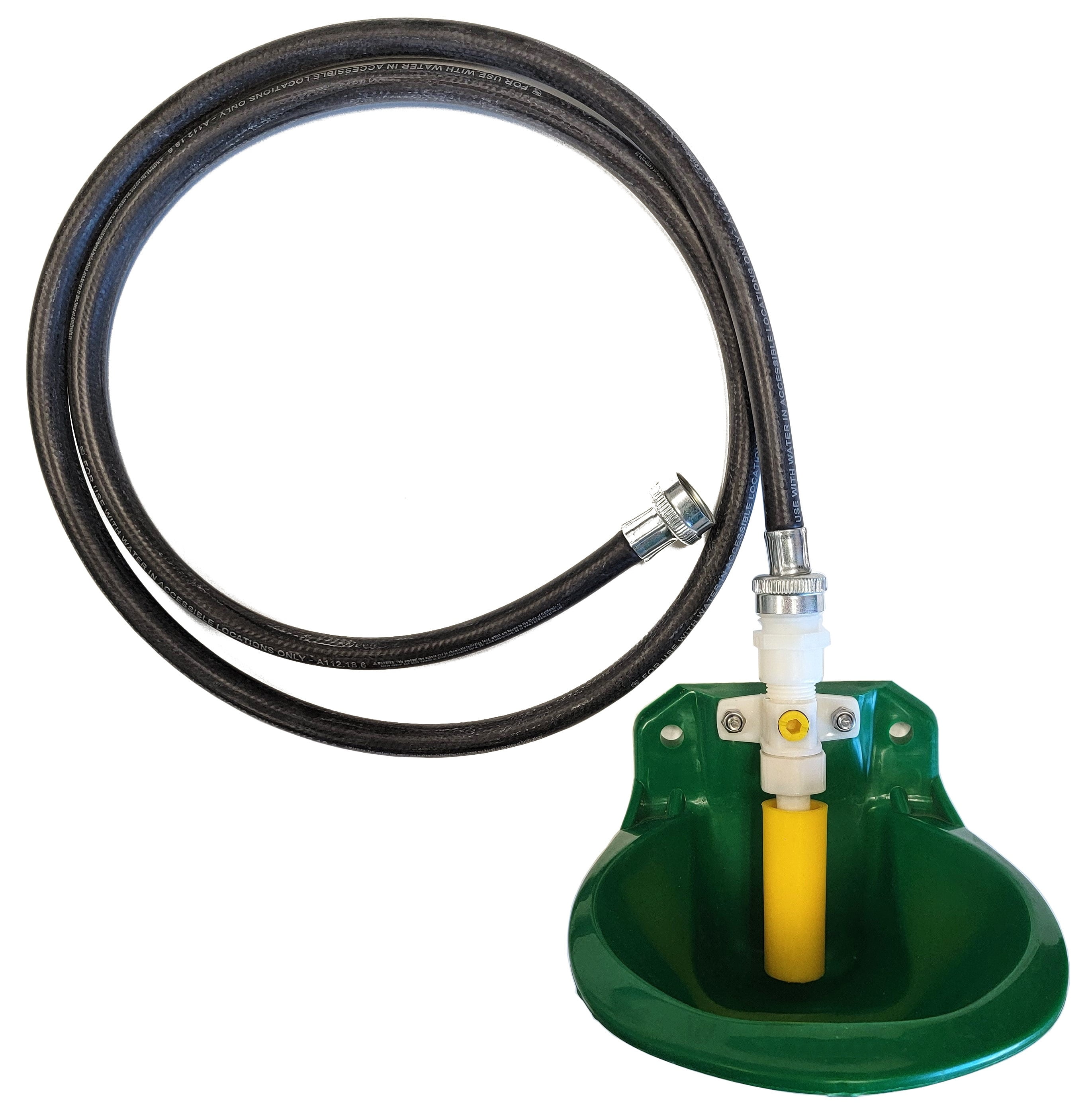 RITE FARM PRODUCTS POLY STOCK WATERER & HOSE & FITTING CATTLE GOAT ...