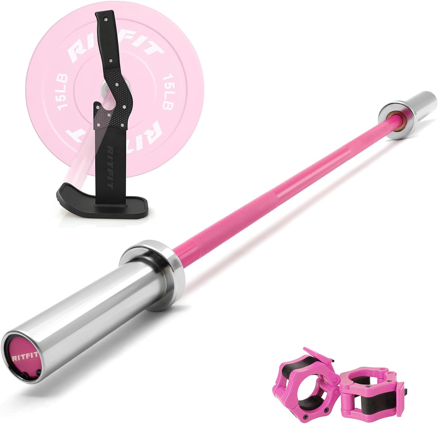 RITFIT Deadlift Jack/Barbell Jack Unload 660LB Barbell Stand Bar With ...