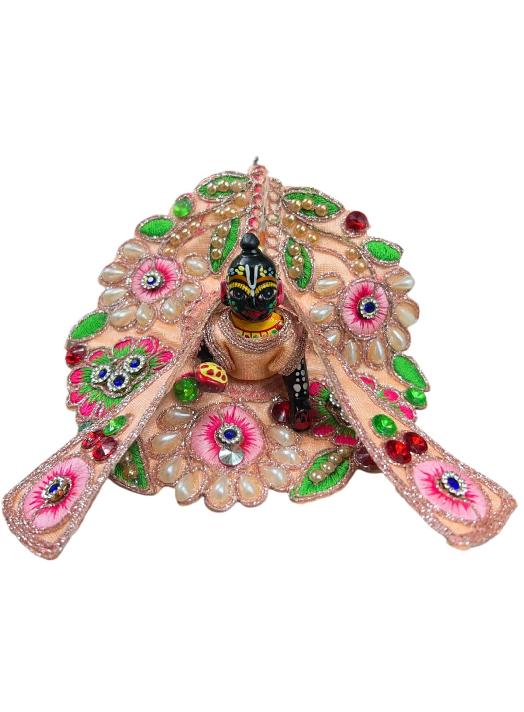 RITUALSNSTYLE Krishna JiBal Gopal JiKanha Ji Poshak Elegant Traditional ...