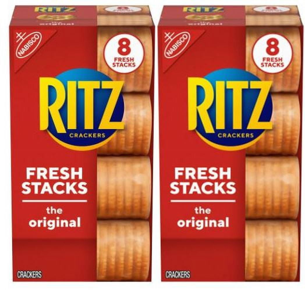 RITZ Fresh Stacks Original Crackers, 11.8 oz (8 Stacks), Pack of 2 ...