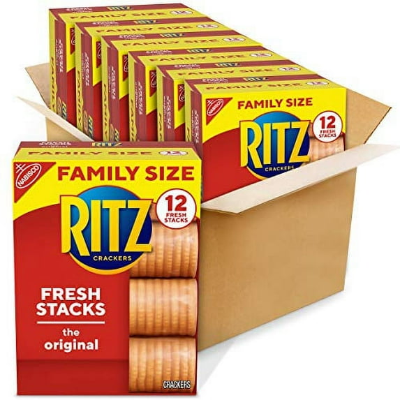 RITZ Fresh Stacks Original .. Crackers, Family Size, 6 .. - 17.8 oz ...