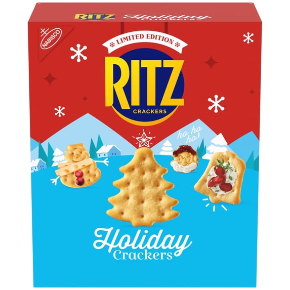 RITZ Holiday Crackers, Snacks for Kids and Adults, Party Snacks ...