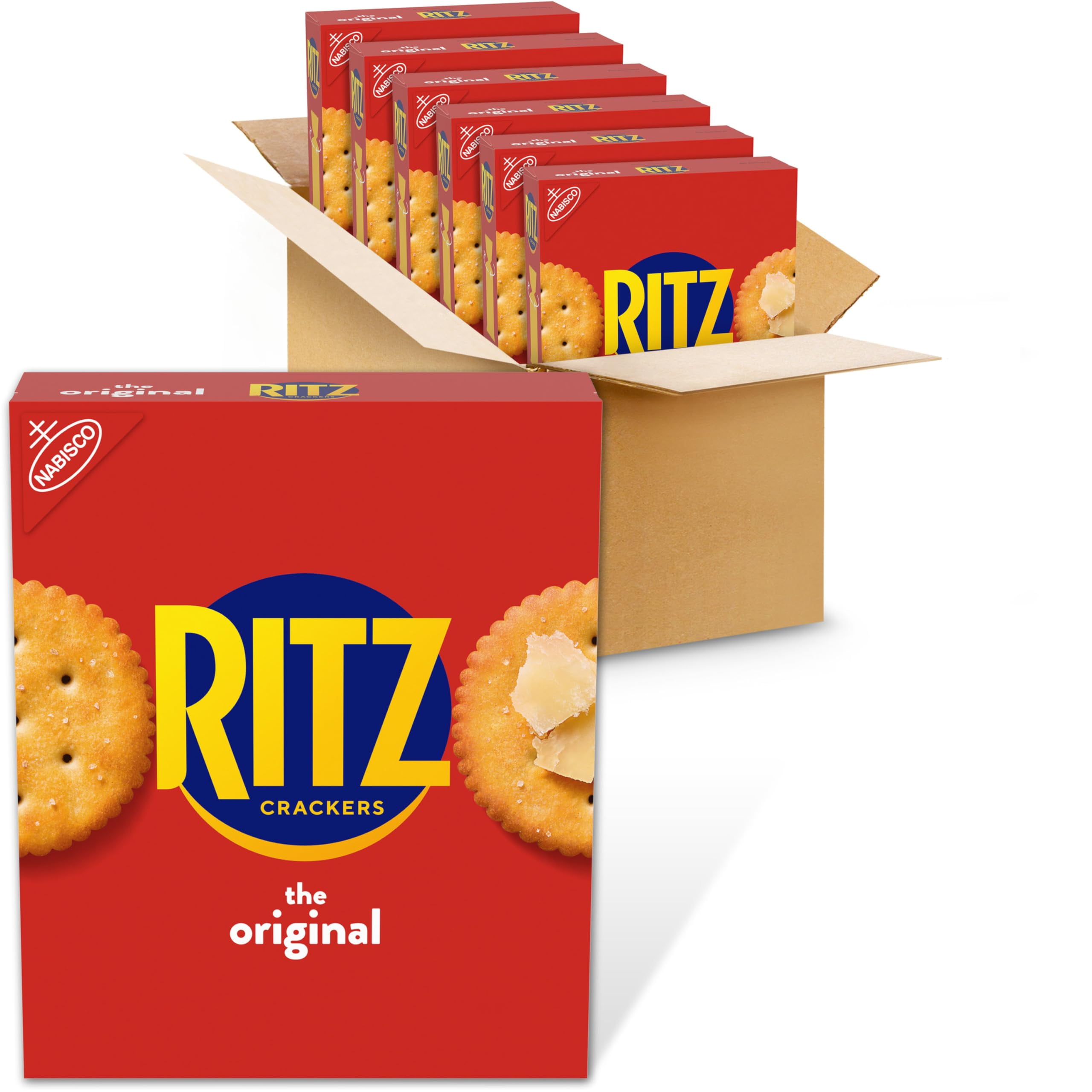 RITZ Original Crackers, Snacks RRF12 for Kids and Adults, Bulk Lunch ...