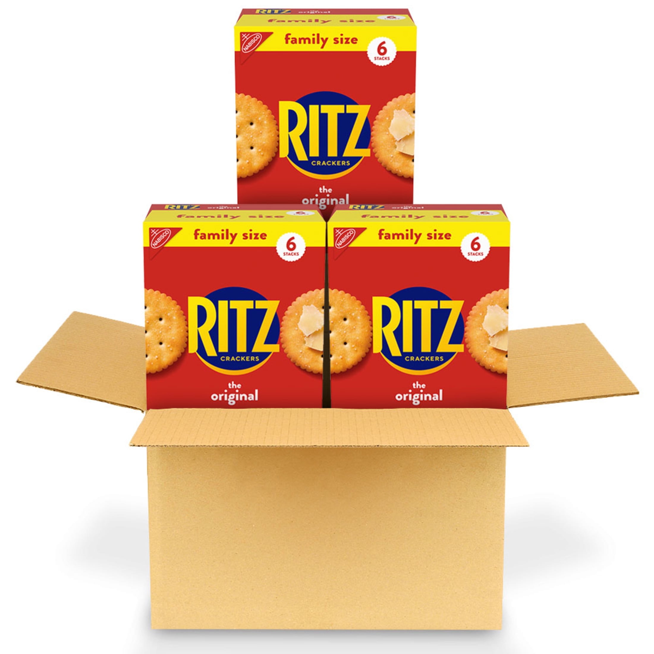 RITZ Original Crackers, Snacks for Kids and Adults, Bulk Lunch Snacks ...