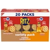 RITZ Original Crackers and Easy Cheese Cheddar Snack Variety Pack, 1 ...