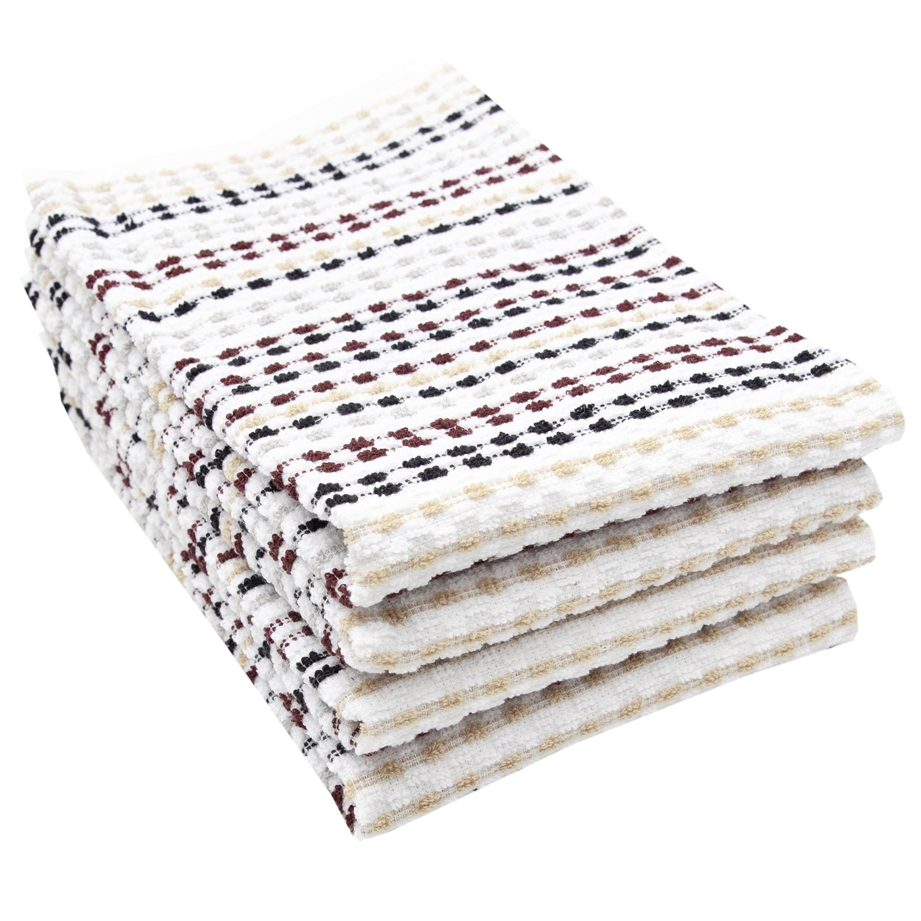 RITZ Pebble Ultra-Absorbent Cotton Terry Bar Mop Towels, 4-Pack ...