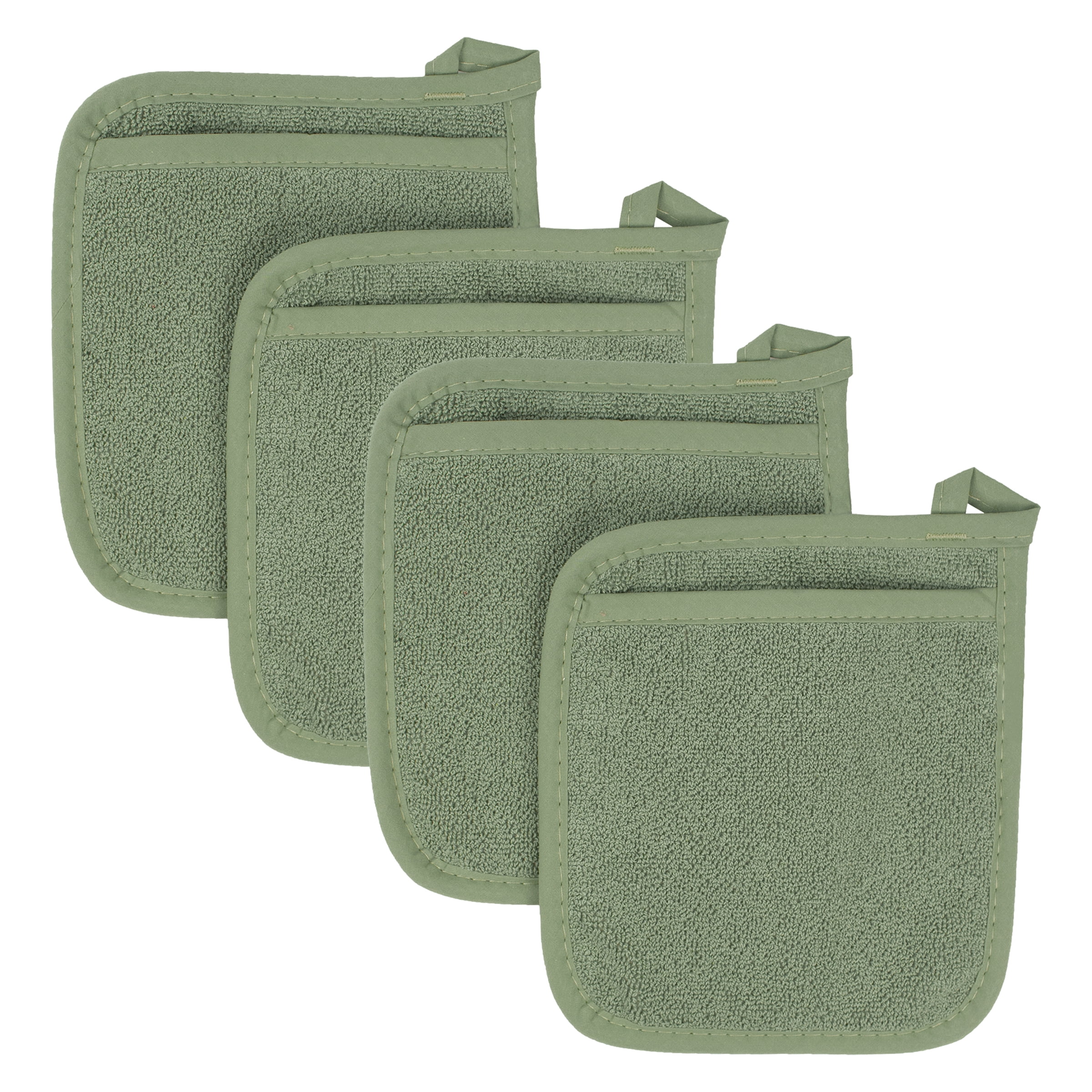 RITZ Terry Pocket Mitt Set, 4-Pack, Juniper - Walmart.com