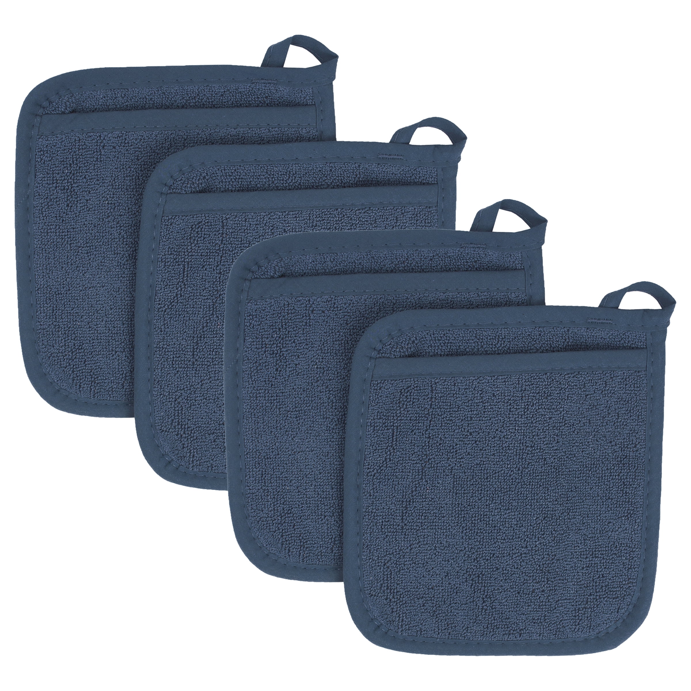 RITZ Terry Pocket Mitt Set, 4-Pack, Midnight - Walmart.com