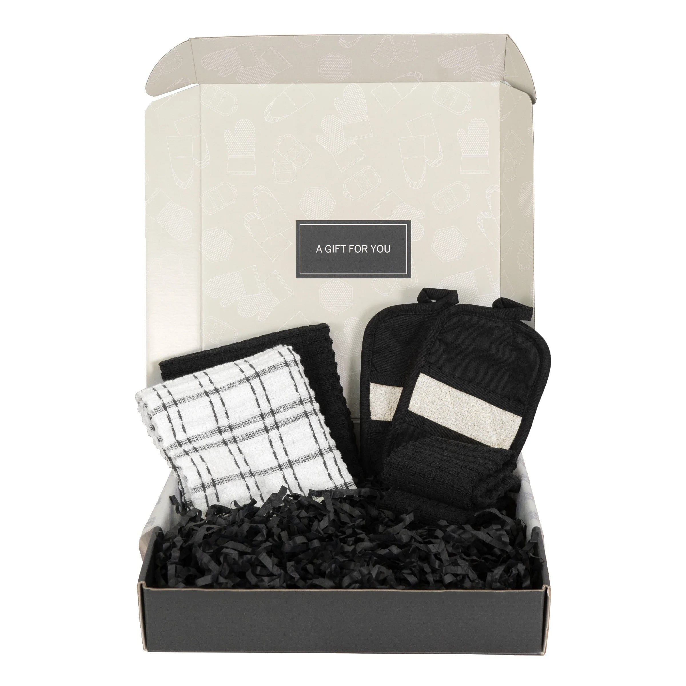 RITZ Royale Jewel Collection, 6-Piece Kitchen Gift Set, Black - Walmart.com