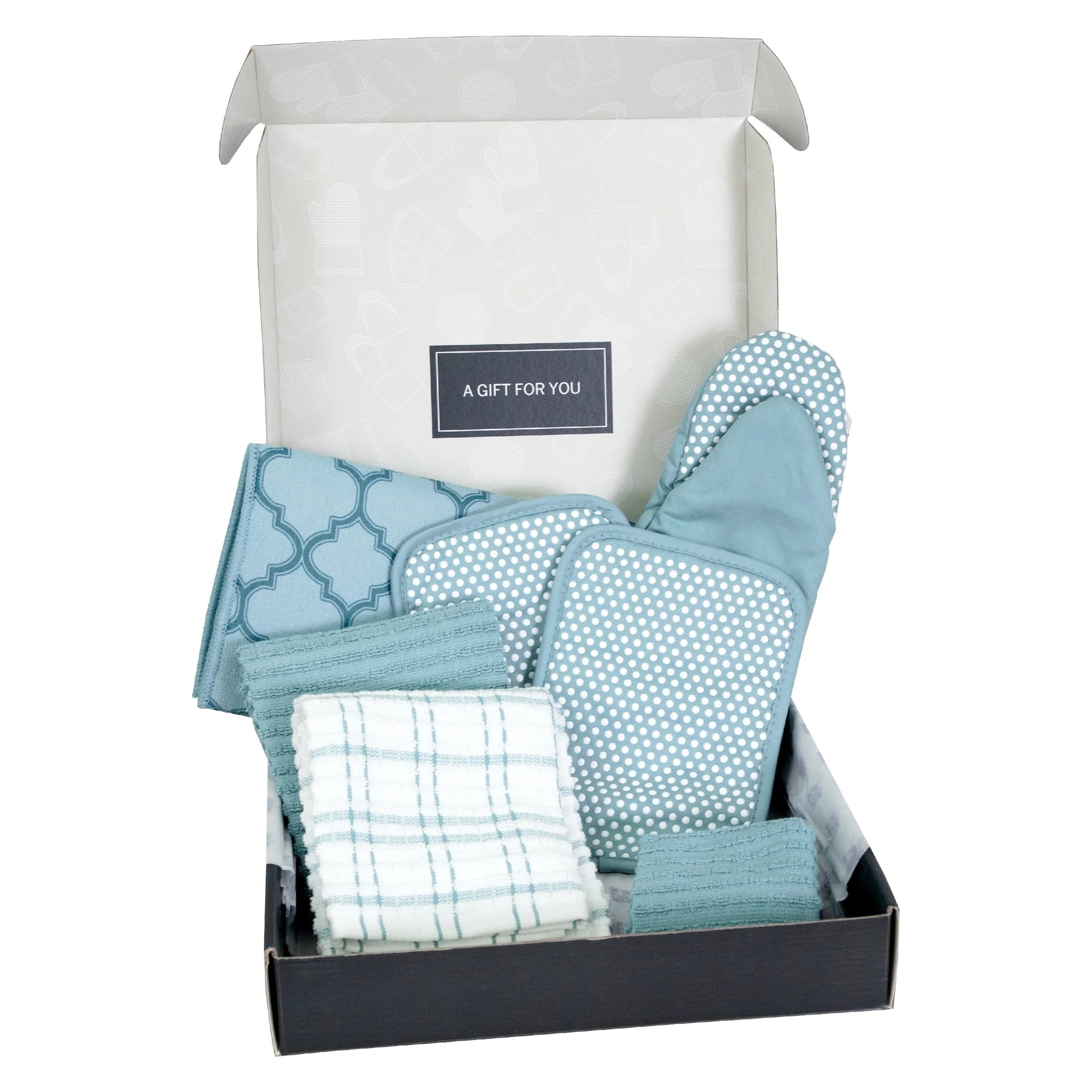 RITZ Royale Majesty Collection, 7-Piece Kitchen Gift Set, Dew - Walmart.com