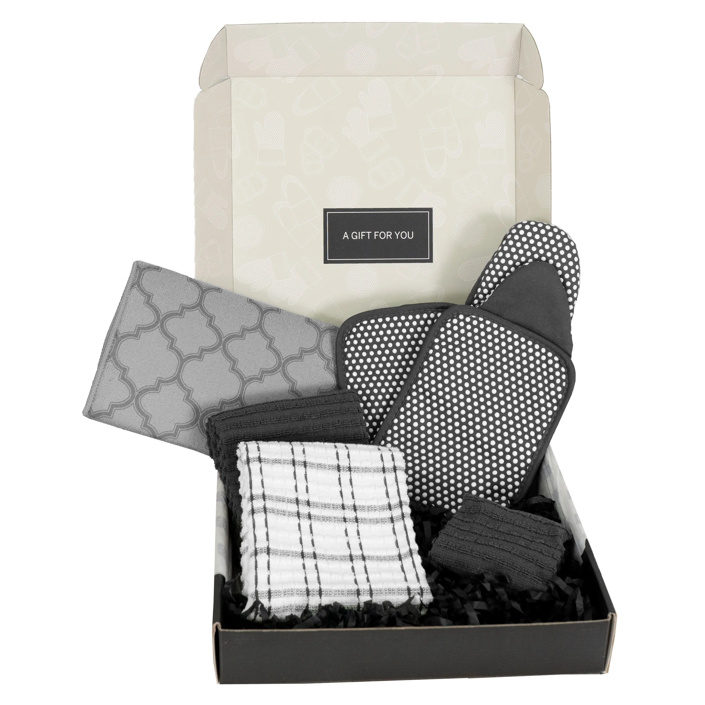 RITZ Royale Majesty Collection, 7-Piece Kitchen Gift Set, Graphite ...