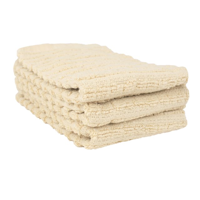 RITZ Royale Solid Dish Cloths (3-pack), Latte - Walmart Business Supplies
