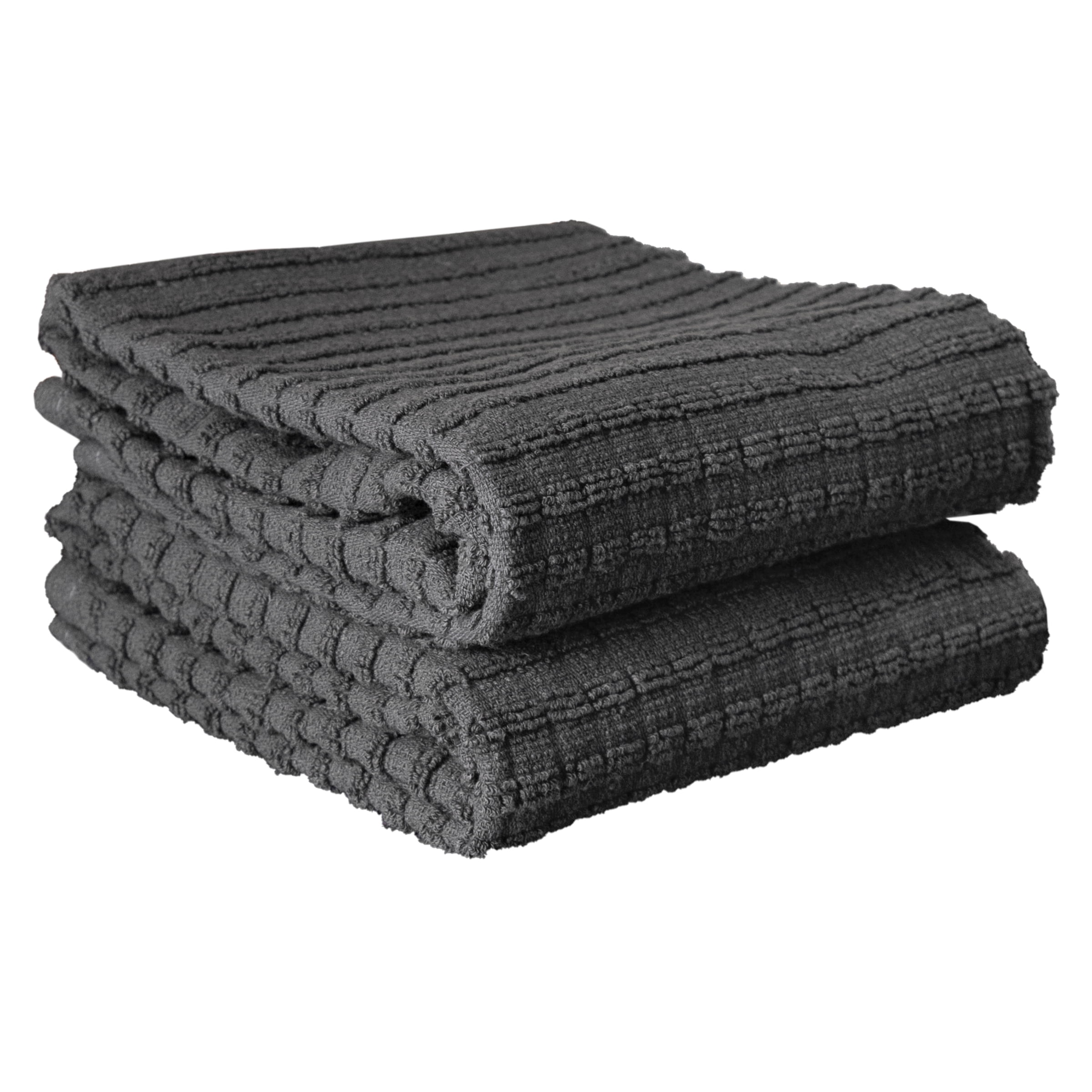 RITZ Royale 2-Pack Solid Cotton Terry Dish Cloth Sets, 18” x 28 ...