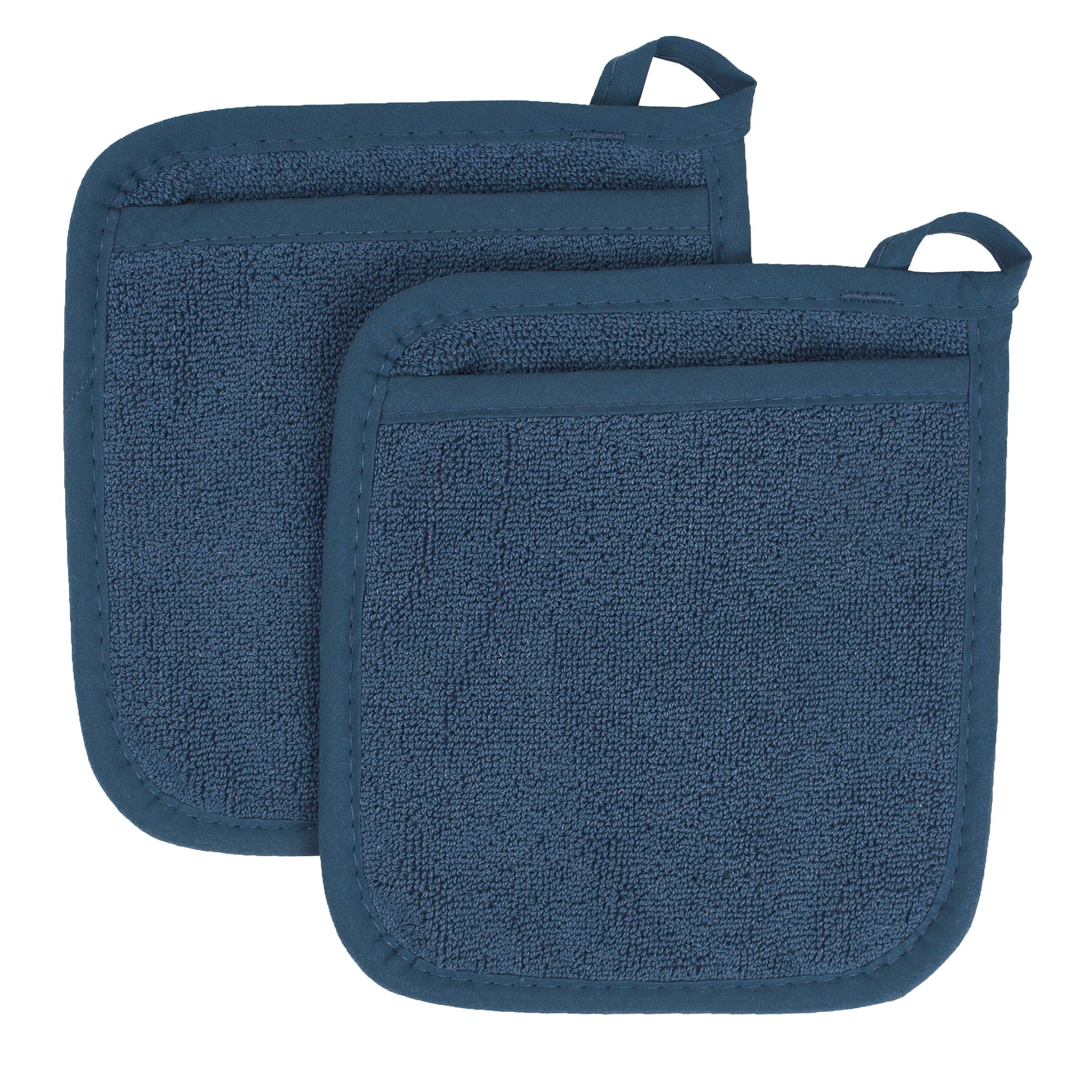 RITZ Terry Pocket Mitt Pot Holder, Set of Two, Midnight - Walmart.com