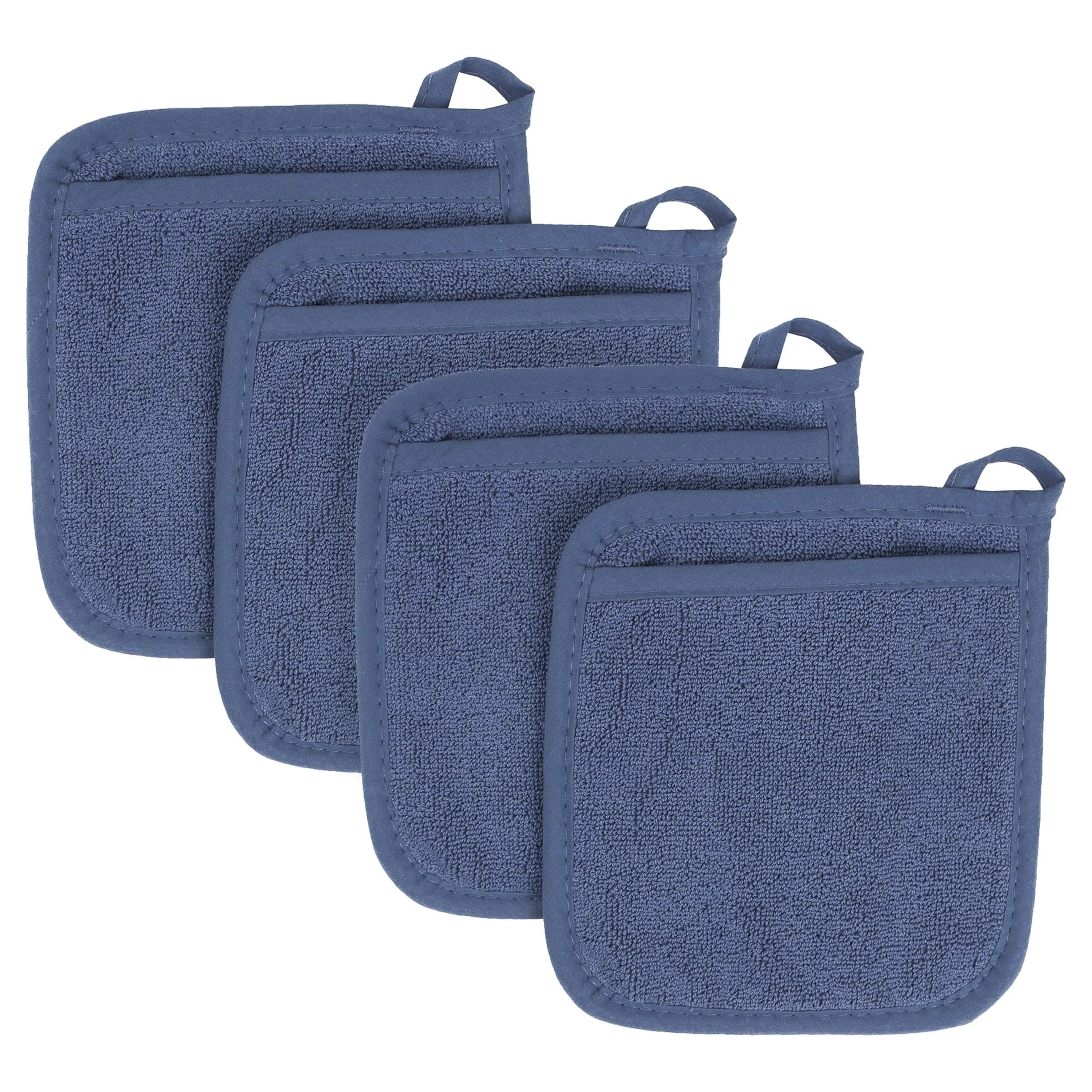 RITZ Terry Pocket Mitt Set, 4-Pack, Federal Blue - Walmart.com