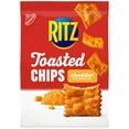 RITZ Toasted Chips Cheddar Crackers, 8.1 oz - Walmart.com