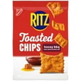 RITZ Honey BBQ Toasted Chips, Baked Crispy Crackers, Party Snacks, 8.1 ...