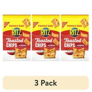Nabisco Ritz Original Cheddar Toasted Chips Snack, 8.1 Oz. - Walmart.com