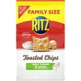 RITZ Toasted Chips Sour Cream and Onion Crackers, Family Size, 11.4 oz ...