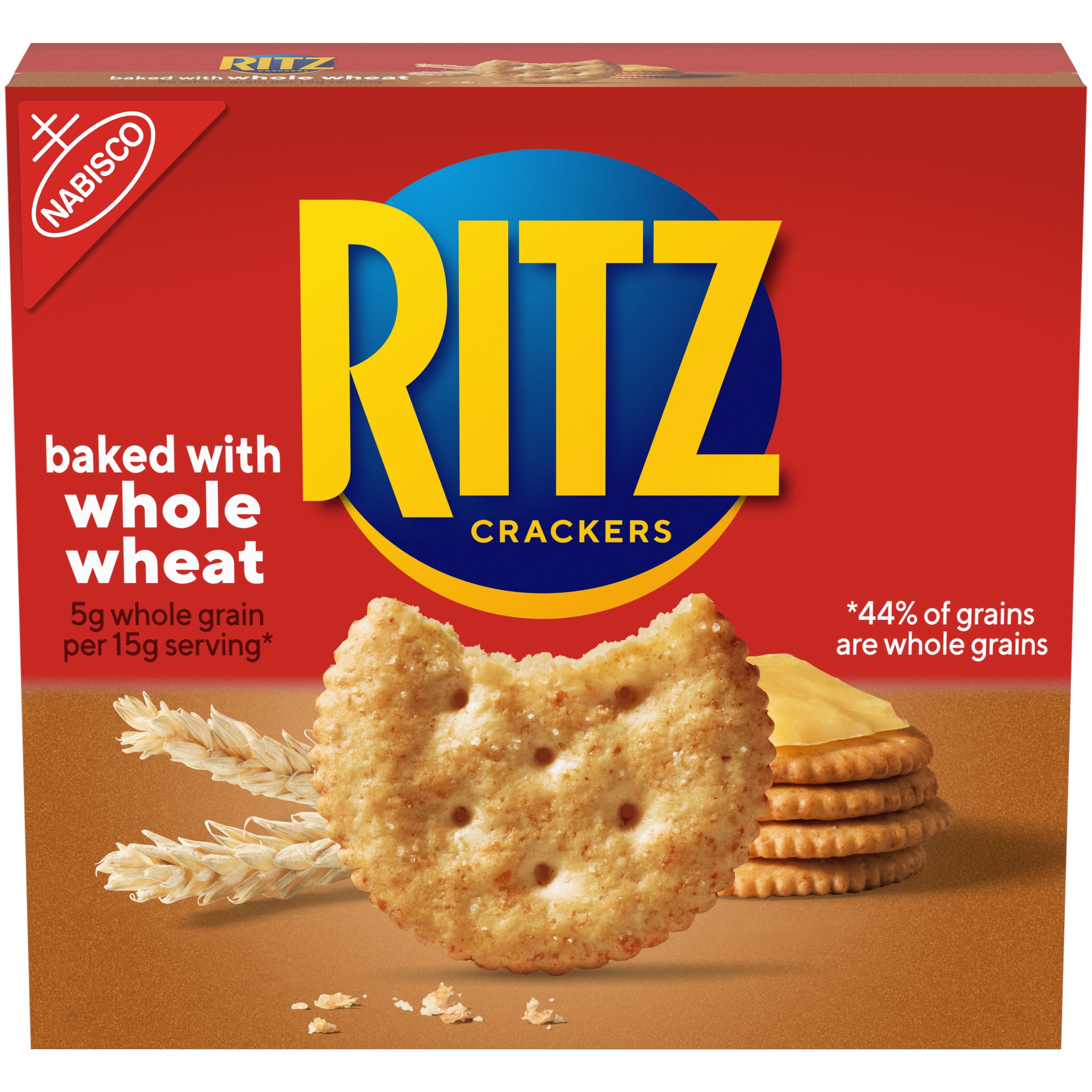 RITZ Whole Wheat Crackers, 12.9 oz - Walmart.com