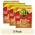(3 pack) RITZ Whole Wheat Crackers, Family Size, 19.3 oz - Walmart.com