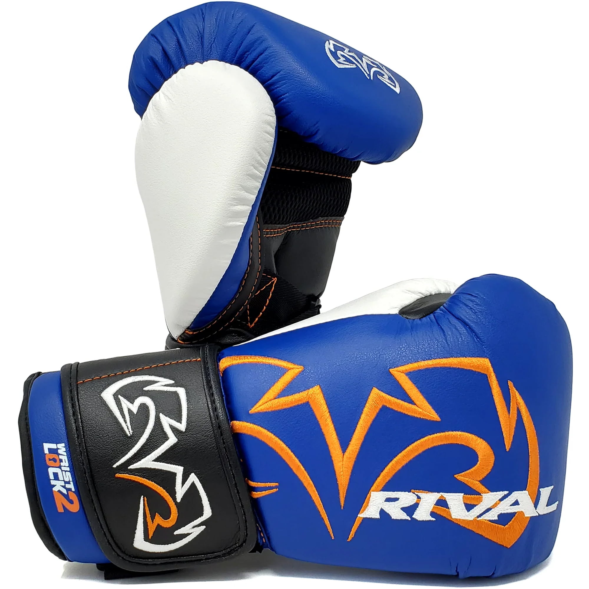 RIVAL Boxing RB11 Evolution Hook and Loop Bag Gloves - Large - Blue ...